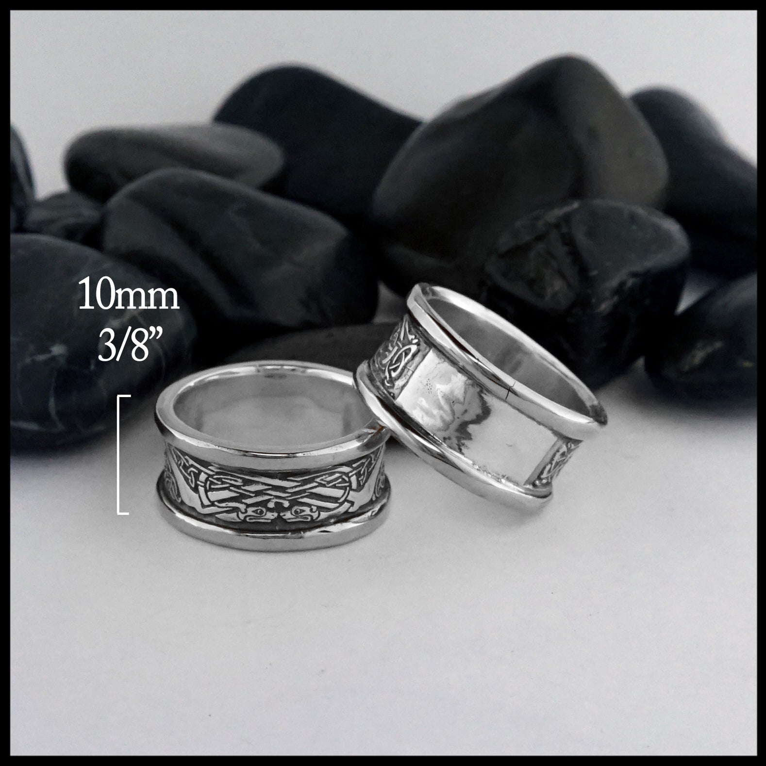 Men's Sterling Silver Celtic Rings & 14K Gold – Page 3 – Walker Metalsmiths